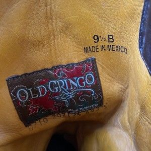 Old Gringo | Shoes | Old Gringo Womens 95 Distressed Brown Cowboy Boots ...